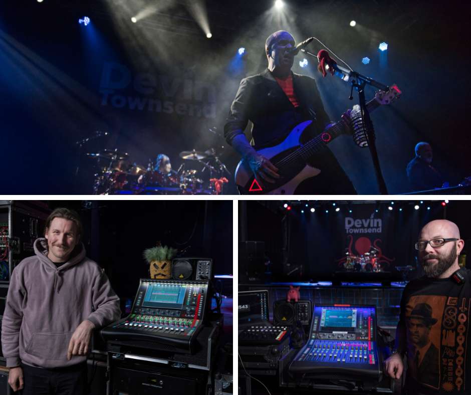 Allen & Heath dLive System Packs A Heavyweight Punch On Devin Townsend ...