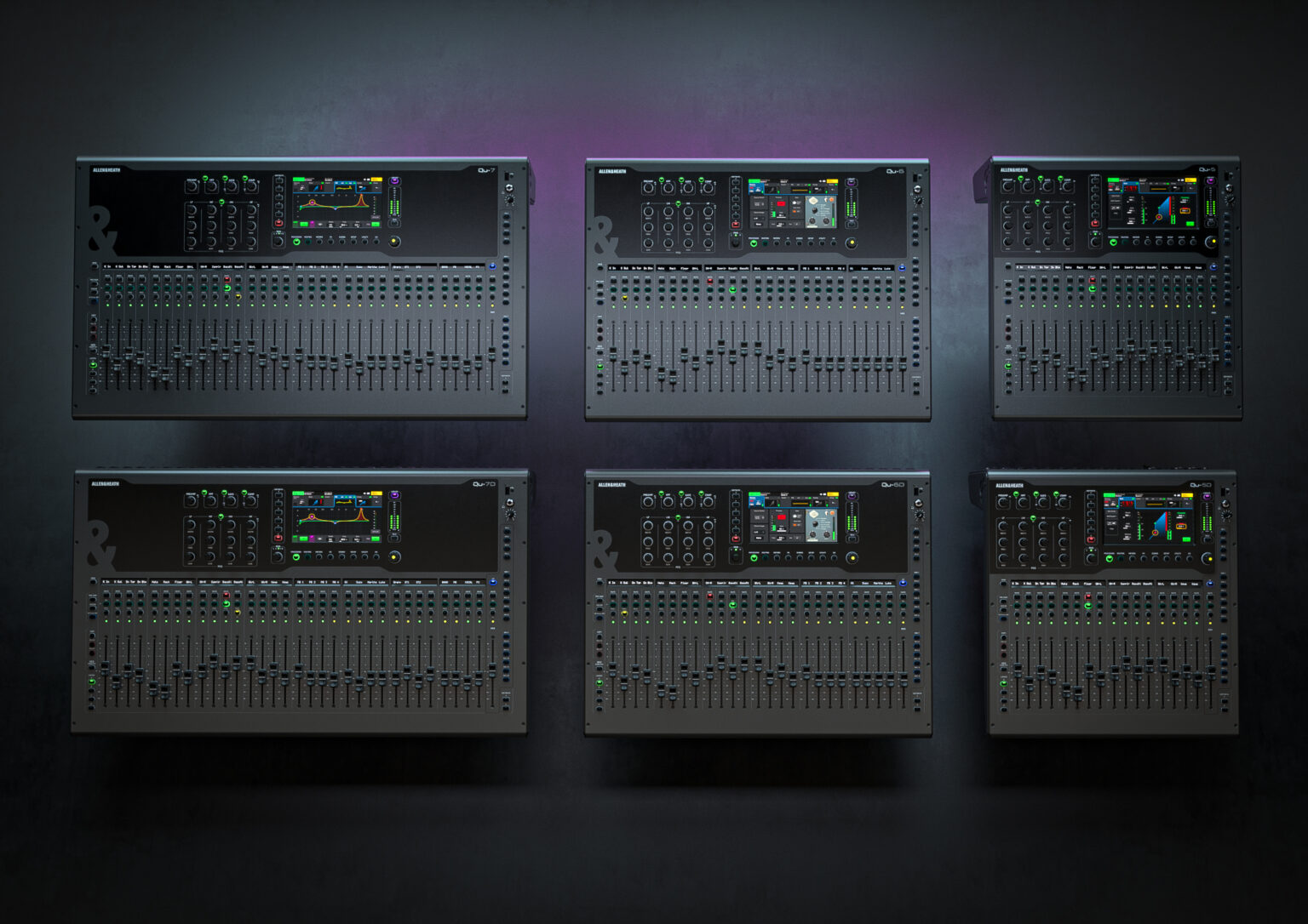 Allen & Heath Announce Next Generation of Qu Mixers • Allen & Heath